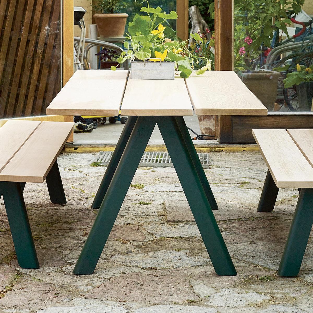 Buy Overlap Rectangular Dining Tables — The Worm that Turned ...