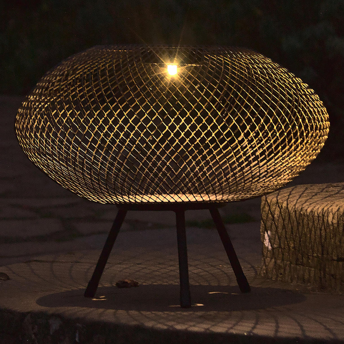 Buy Solar Wire Cage Table Lantern — The Worm that Turned - revitalising ...