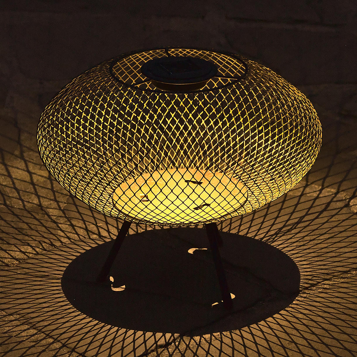 Buy Solar Wire Cage Table Lantern — The Worm that Turned - revitalising ...