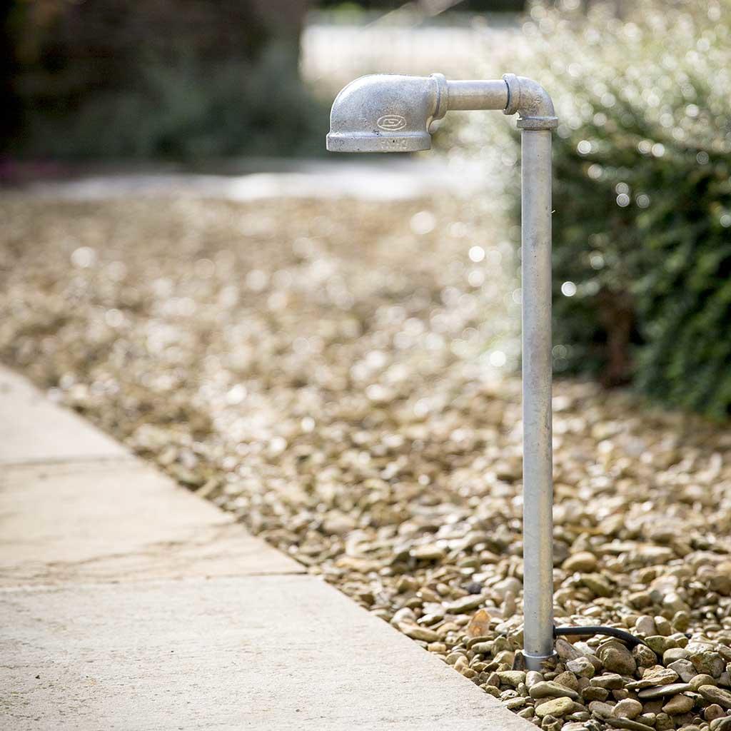 Buy St Ives Galavanised Standing LED Path Light — The Worm that Turned ...