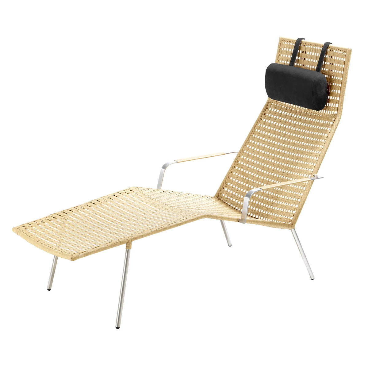 Buy Straw Flat Weave Chaise Lounge Neck Cushion — The Worm that Turned ...