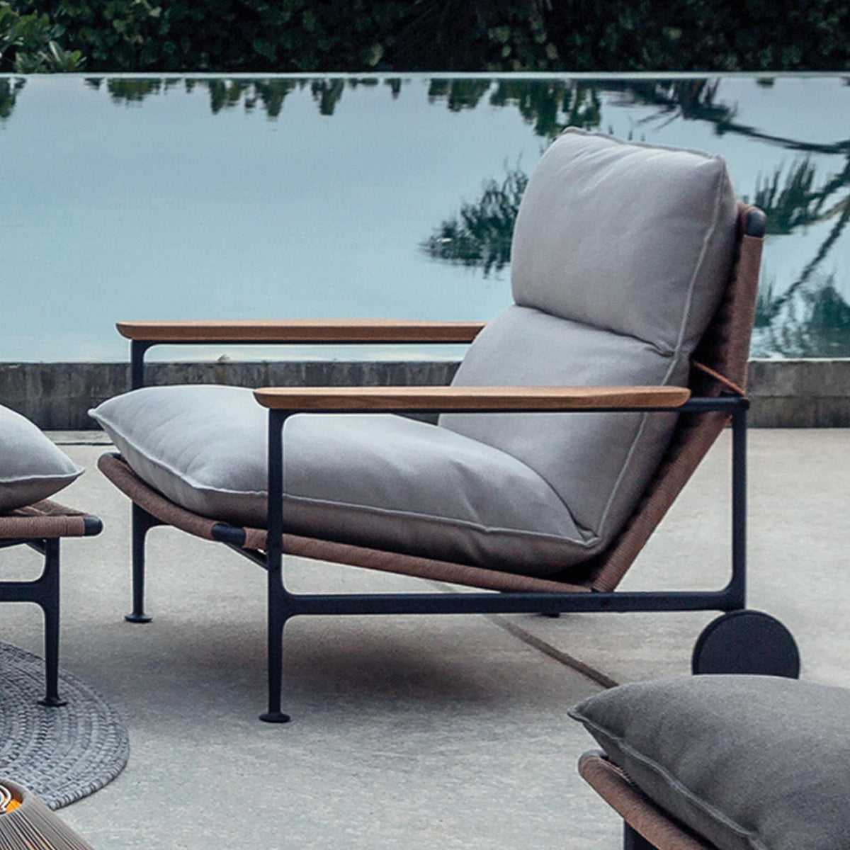 Buy Zenith Lounge Chair with Teak Arms — The Worm that Turned ...